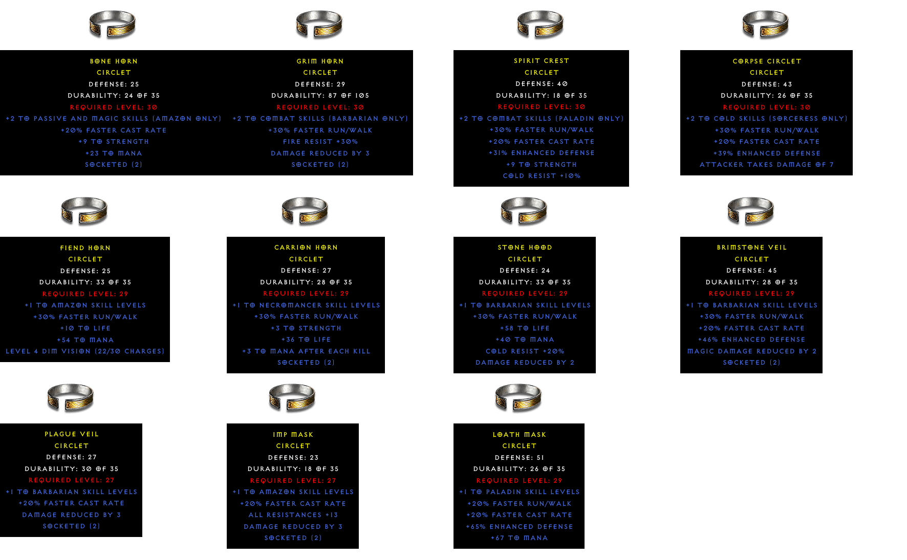 New Lld Items - Topic - d2jsp