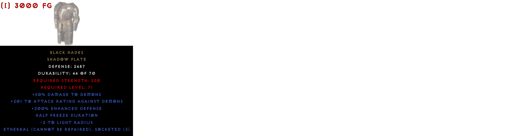 ~ Top Eth Upped Black Hades ~ - Topic - d2jsp