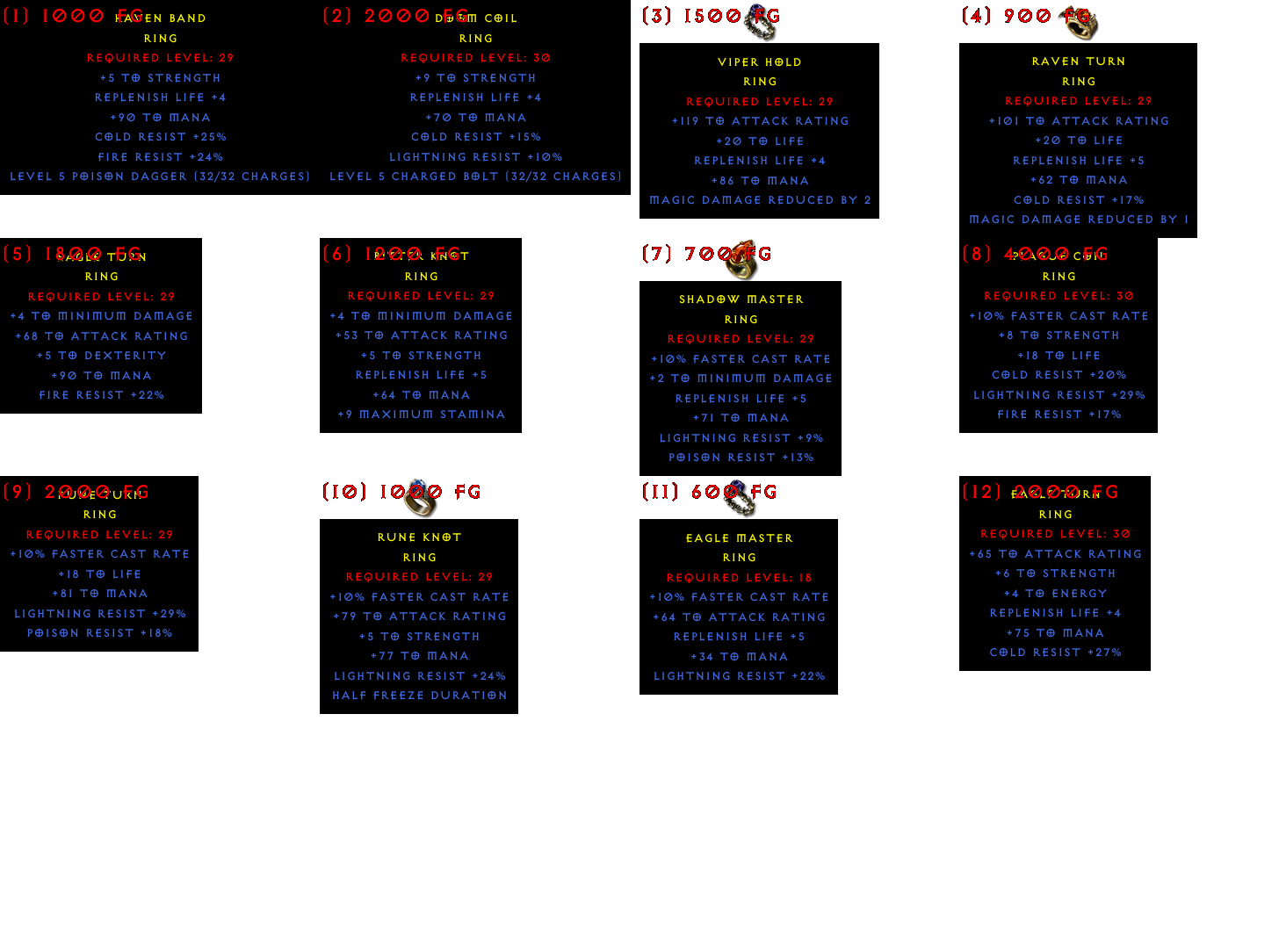 ~ Lld Rings ~ - Topic - d2jsp
