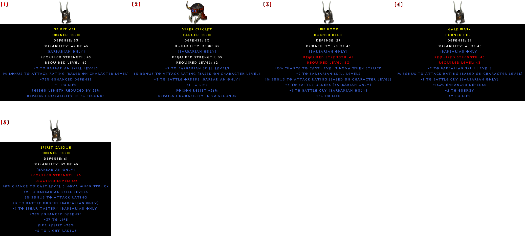 ~ Barb Visios ~ - Topic - d2jsp