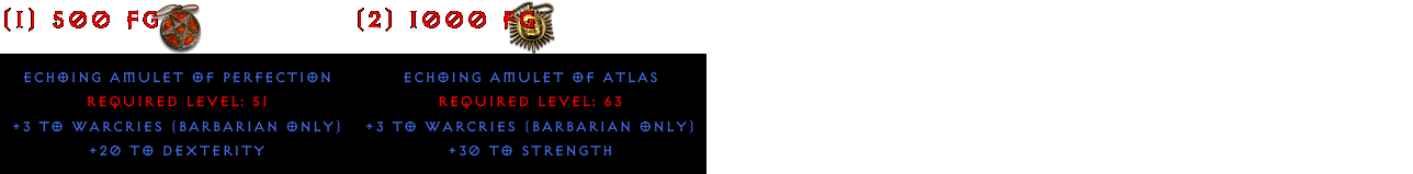 ~ Top Tier Bo Barb Stuff ~ - Topic - d2jsp