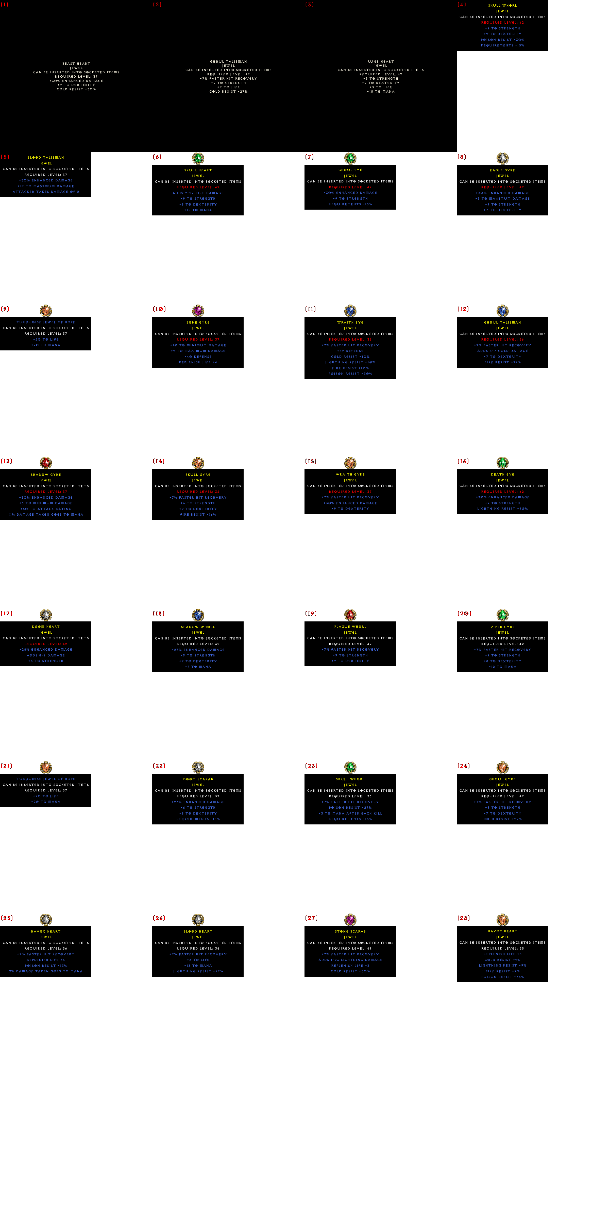 Jewels - Topic - d2jsp