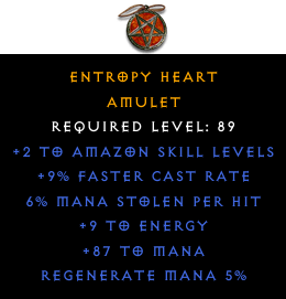 Iso Crafted Ama Amulet - Topic - d2jsp